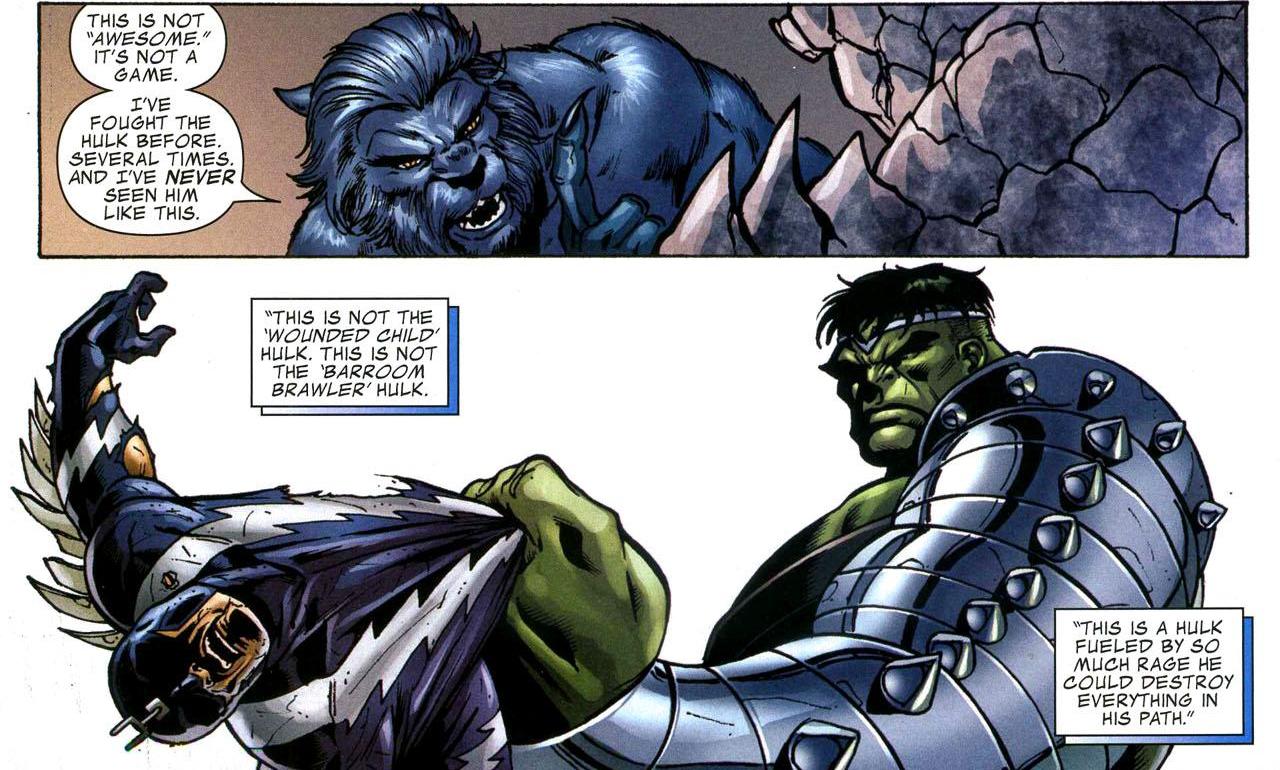 Hulk vs. X-Men | Arousing Grammar