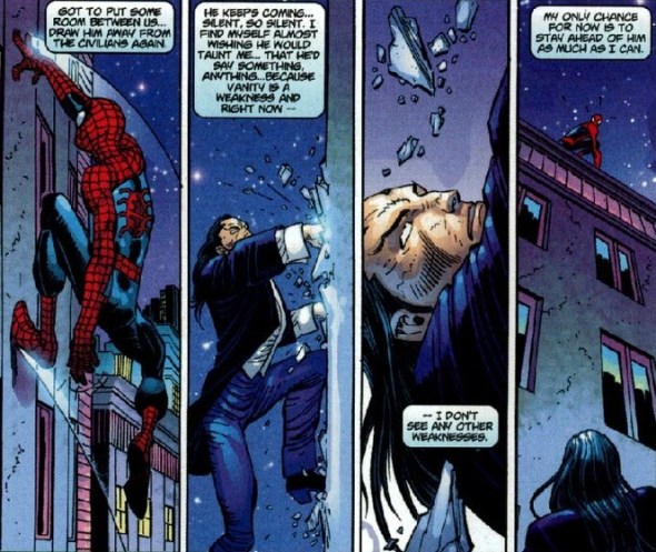 Spider-Man takes on Morlun, Pt. 1 | Arousing Grammar