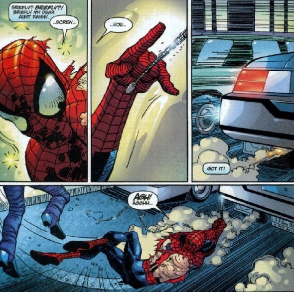 Spider-Man takes on Morlun, Pt. 2 | Arousing Grammar