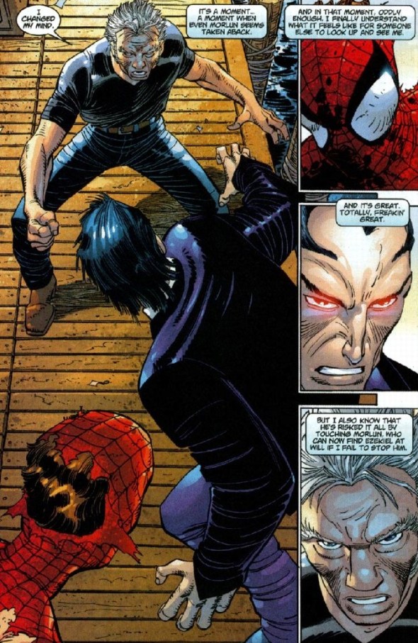 Spider-Man takes on Morlun, Pt. 2 | Arousing Grammar
