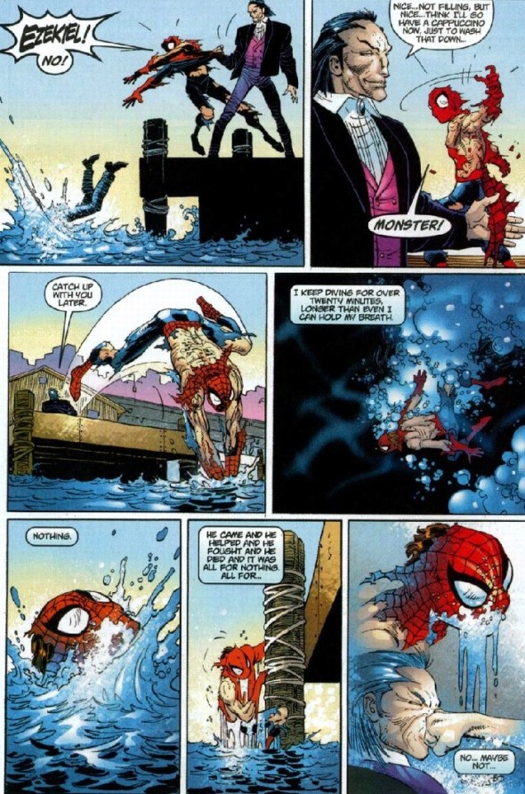 Spider-Man takes on Morlun, Pt. 2 | Arousing Grammar