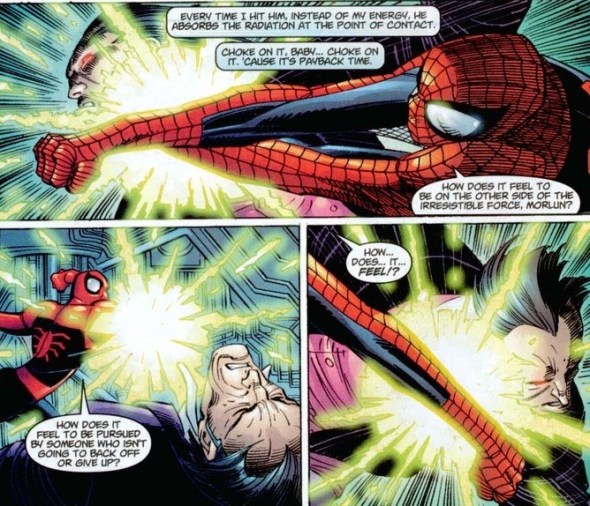 Spider-Man takes on Morlun, Pt. 2 | Arousing Grammar