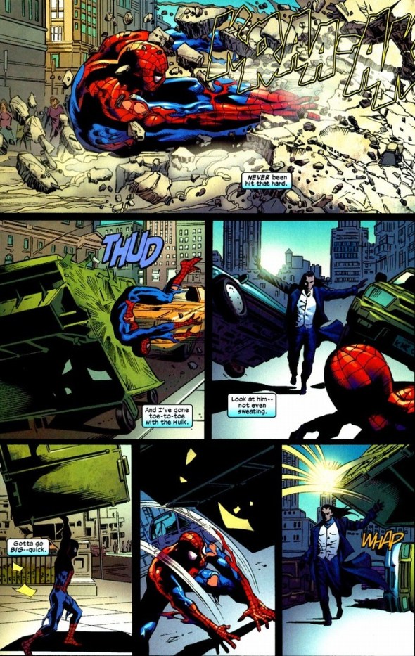 Spider-Man takes on Morlun, Pt. 3 | Arousing Grammar