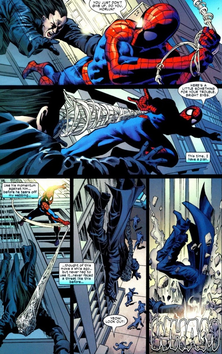 Spider-Man takes on Morlun, Pt. 3 | Arousing Grammar