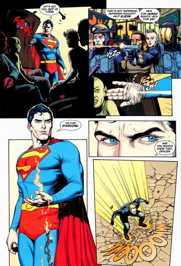 Superman vs. Earth-Man | Arousing Grammar