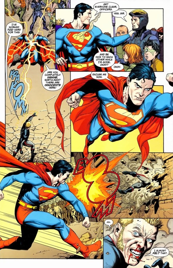 Superman vs. Earth-Man | Arousing Grammar