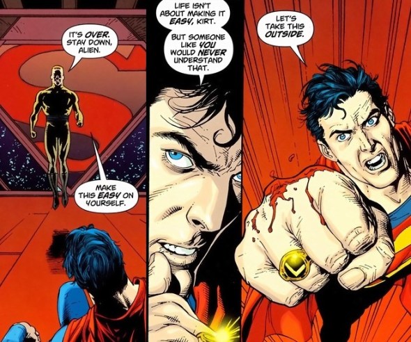 Superman vs. Earth-Man | Arousing Grammar