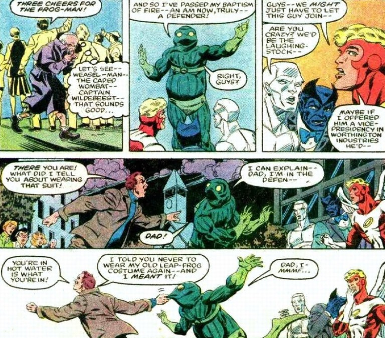 The fabulous Frog-Man | Arousing Grammar