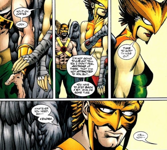 Fat Hawkgirl Comic
