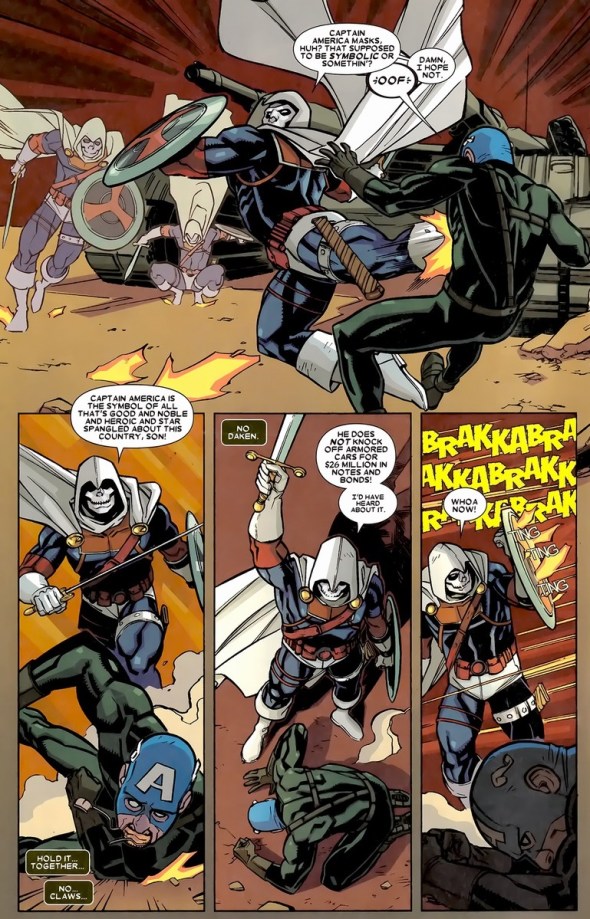 Daken vs. Taskmaster, Moon Knight | Arousing Grammar