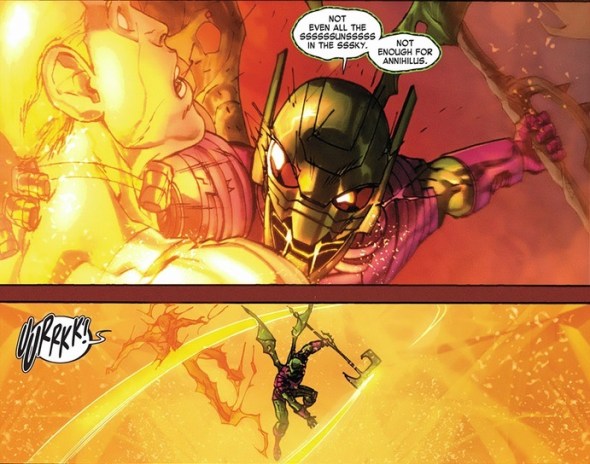 Human Torch, Negative Zone gladiator | Arousing Grammar