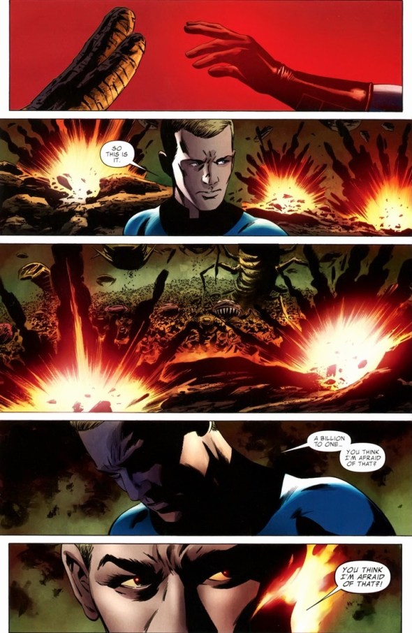 Human Torch, Negative Zone gladiator | Arousing Grammar