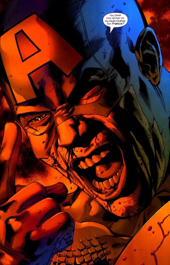 Famous panels: Captain America | Arousing Grammar