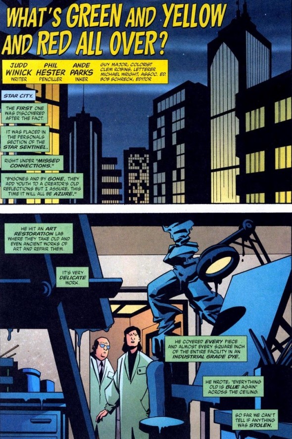 Green Arrow, Riddler, and demons, Pt. 1 | Arousing Grammar