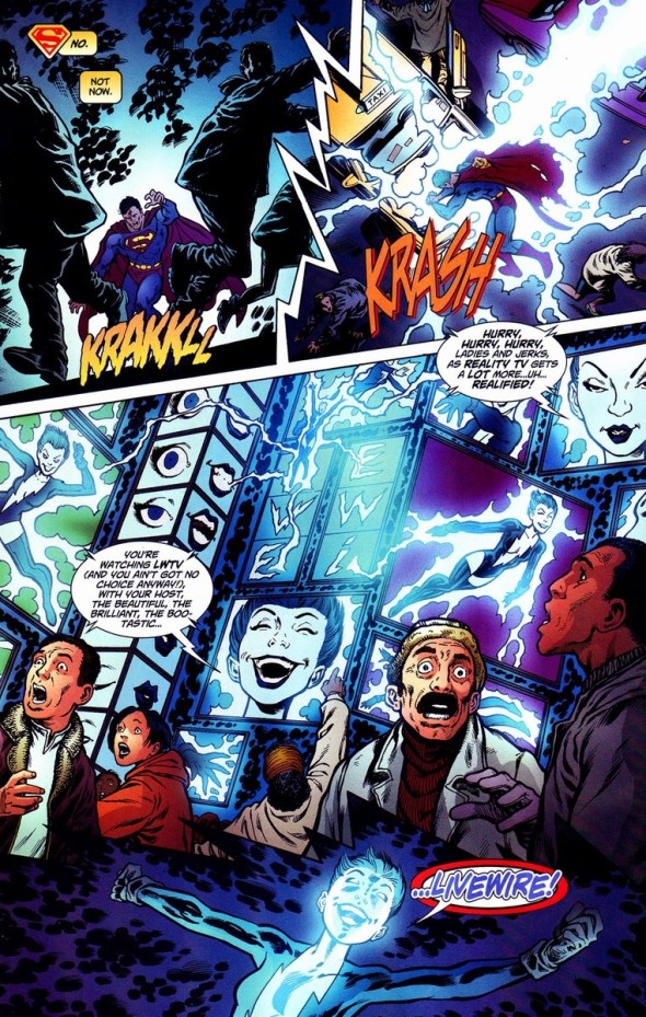 Livewire attempts crime | Arousing Grammar