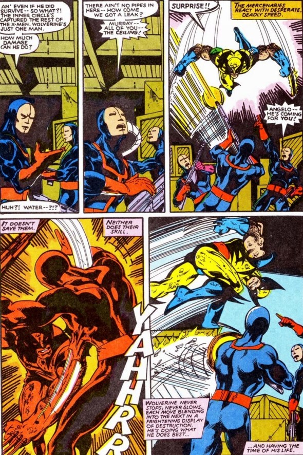Famous panels: Wolverine | Arousing Grammar