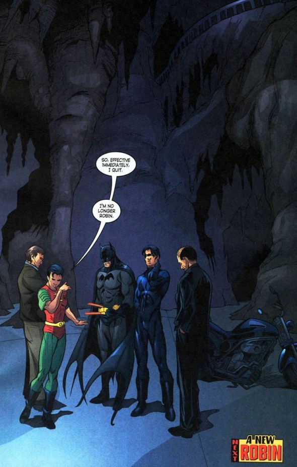 Robin’s blown secret identity | Arousing Grammar