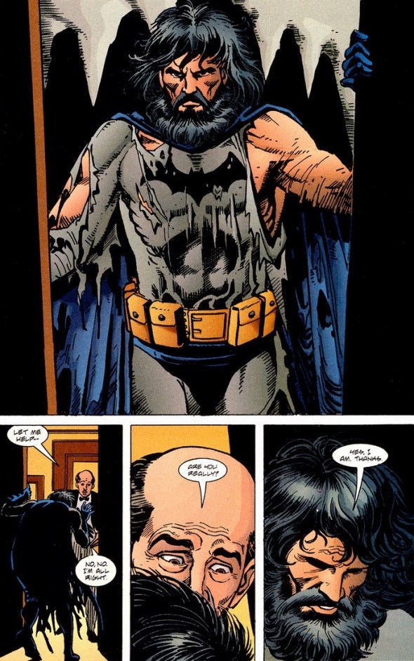 Batman overcomes his venom addiction | Arousing Grammar