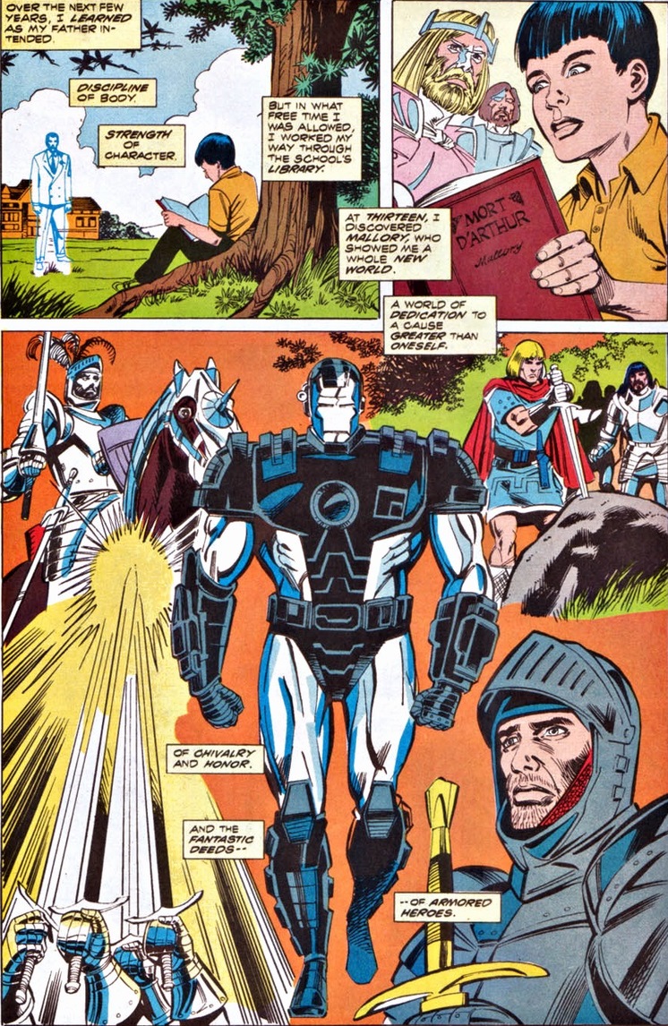 Iron Man and his father | Arousing Grammar