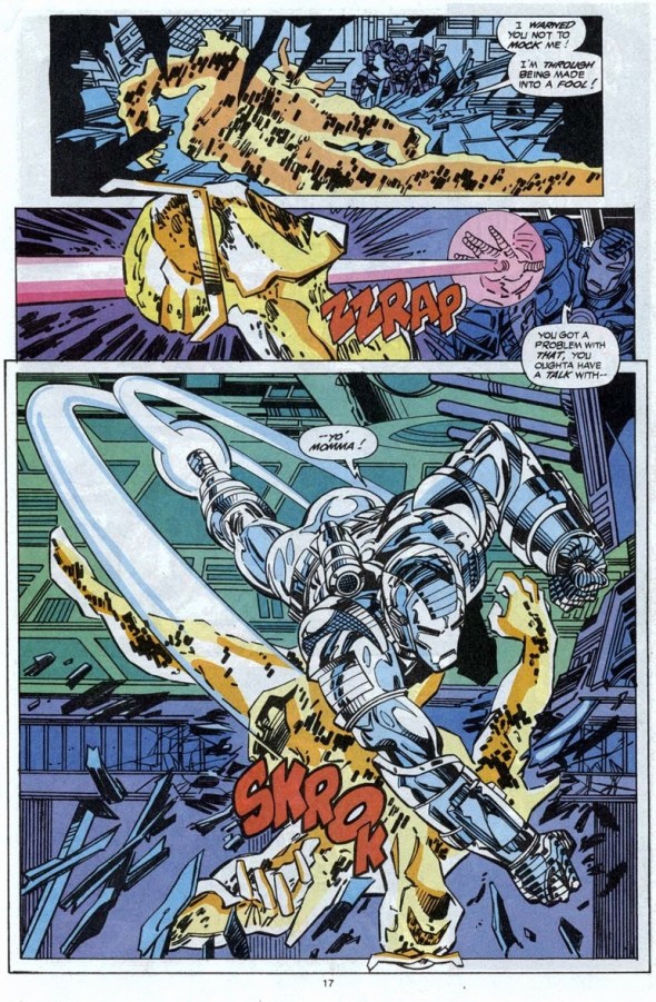 War Machine’s anger issues | Arousing Grammar
